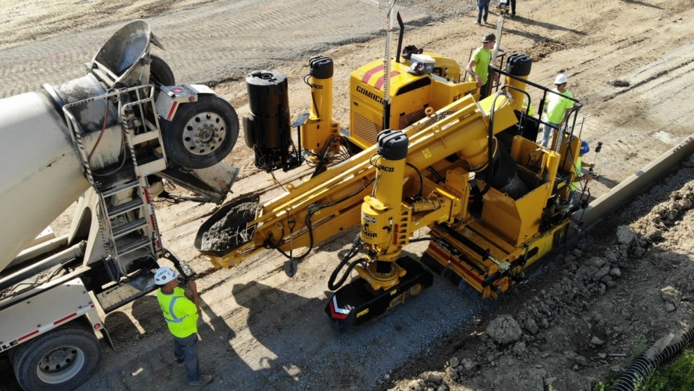 Slip-Form Curb & Gutter | Tri Mor Road Builders